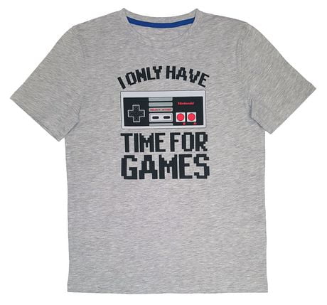 Click here for Nintendo Boys Short Sleeve T-Shirt Grey Xs prices