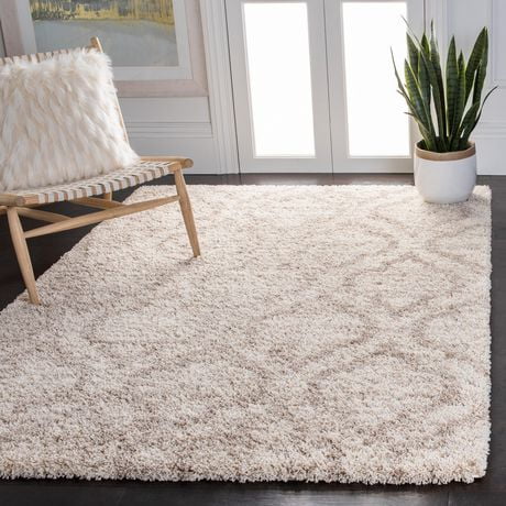 Click here for Safavieh Hudson Louise Geometric Shag Area Rug Mul... prices