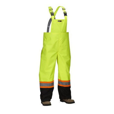Click here for Forcefield Mens Safety Rain Bib Pant Lime 3Xl prices