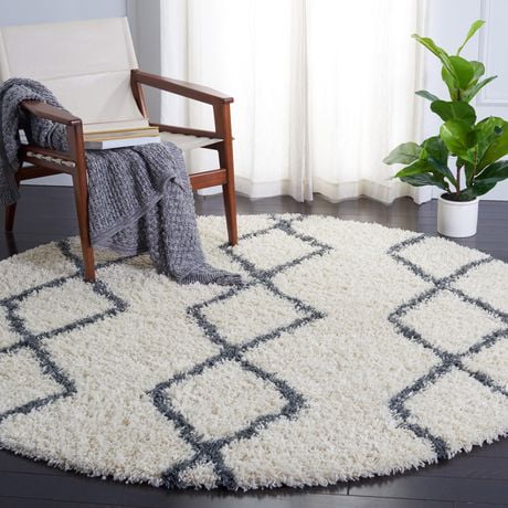 Click here for Safavieh Venus Nanda Geometric Shag Area Rug Ivory... prices