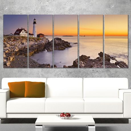 Click here for Design Art Portland Head Lighthouse Maine Modern S... prices