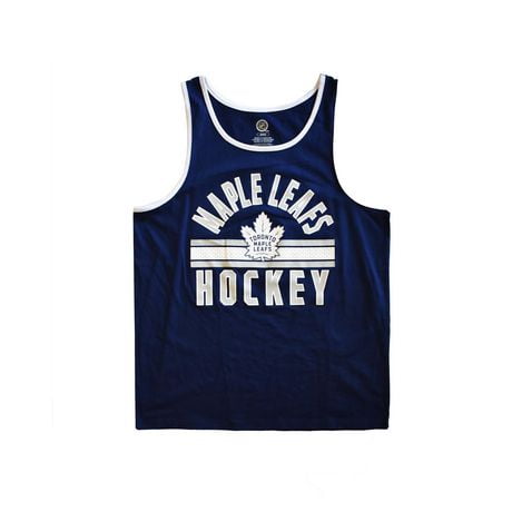 Click here for Mens Nhl Arch Stripe Toronto Tank Top Blue M prices