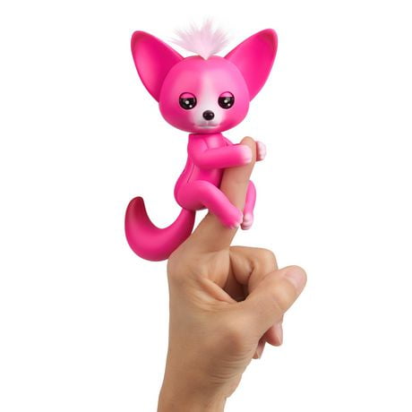 Fingerlings - Interactive Baby Fox - Kayla (Hot Pink) By WowWee ...