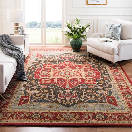 Click here for Safavieh Mahal Trecia Traditional Area Rug Red 9 F... prices