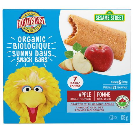 Earth's Best Organic Apple Sunny Days Snack Bars, 7 Bars, 133g - Walmart.ca