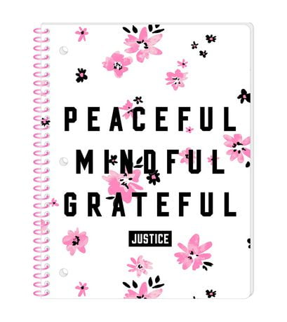Justice 1-Subject Spiral Notebook, Wide Ruled | Walmart Canada