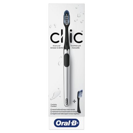 Clic Toothbrush, Chrome | Walmart Canada