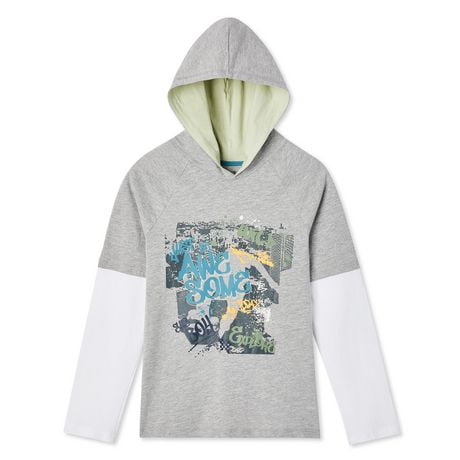 George Boys' Hooded Fooler Top - Walmart.ca