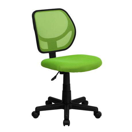Click here for Flash Furniture Mid-Back Green Mesh Swivel Task Ch... prices