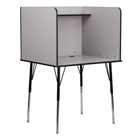 Click here for Flash Furniture Study Carrel With Adjustable Legs... prices