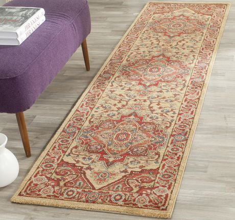 Click here for Safavieh Mahal Oswin Floral Bordered Area Rug Red... prices