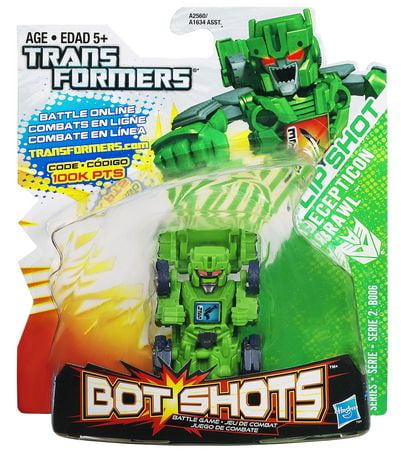 Transformers Bot Shots Battle GAME Series 2 Flip Shot Brawl Vehicle ...