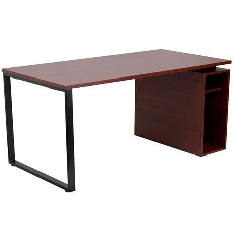 Click here for Flash Furniture Mahogany Computer Desk With Open S... prices
