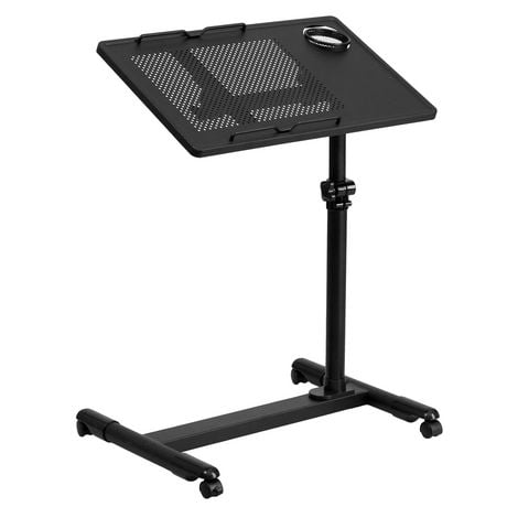 Click here for Flash Furniture Black Adjustable Height Steel Mobi... prices