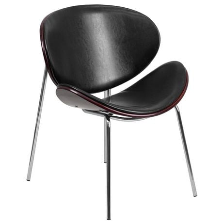 Click here for Flash Furniture Mahogany Bentwood Leisure Side Rec... prices