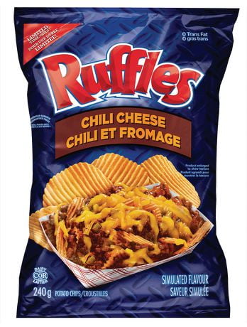 Ruffles Chili Cheese Chips | Walmart Canada