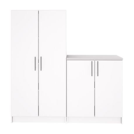 Prepac Black Elite Storage Cabinet Set J - 2 pc - Walmart.ca