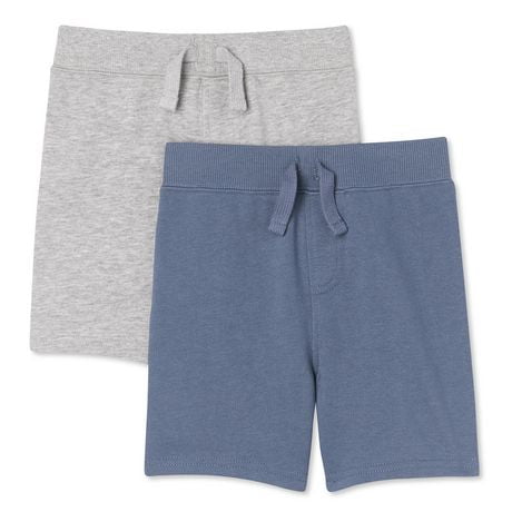 Click here for George Toddler Boys French Terry Short 2-Pack Blue... prices