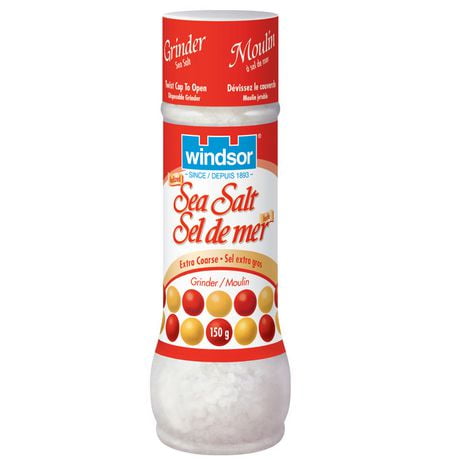 Windsor® Coarse Sea Salt Grinder, 150 grams - Walmart.ca