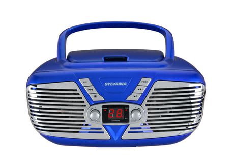 Click here for Sylvania Portable Retro Cd Boombox With Am/Fm Radi... prices