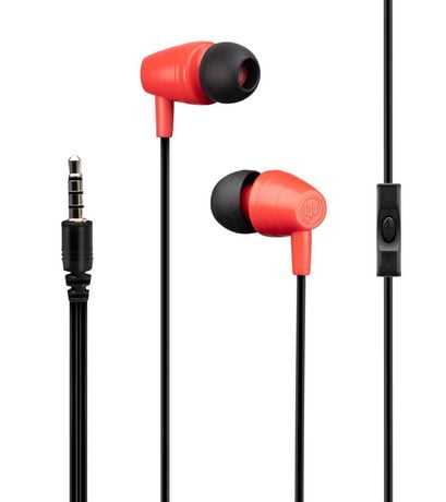 Click here for Wicked Audio Ex2300 Mic In-Ear Headphones Red prices