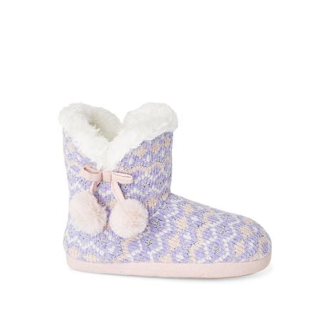 George Girls' Plush Slipper Booties | Walmart Canada
