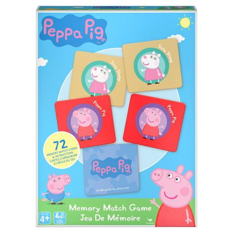 Peppa Pig Memory Matching Game - Walmart.ca