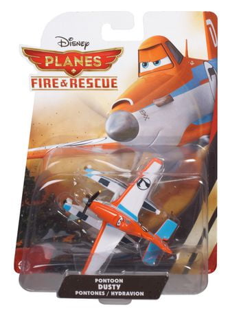 Disney Planes: Fire & Rescue Racing Dusty with Pontoons Die-cast ...