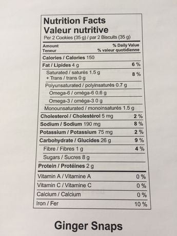 Purity Ginger Snaps Hard Round Cookies | Walmart Canada