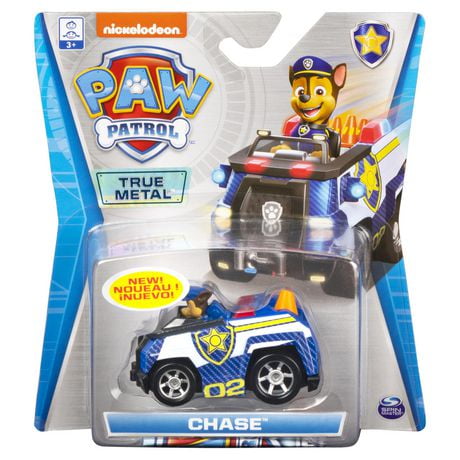 PAW Patrol, True Metal Chase Collectible Die-Cast Vehicle, Classic ...