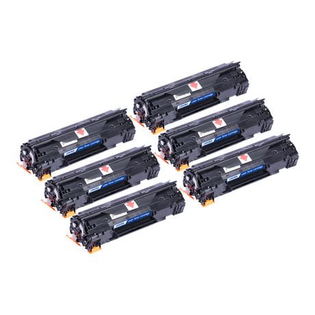 Click here for L-Ink 6 Pack Compatible Hp 36A (Cb436a) Black Tone... prices