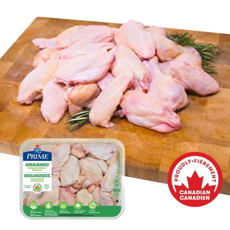 Prime Split Chicken Wings, Organic | Walmart Canada