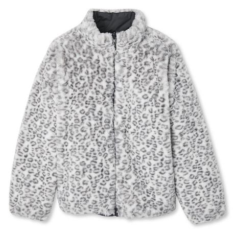 Click here for George Girls Reversible Puffer Jacket Black L prices