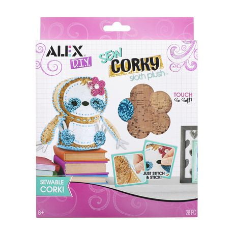 Click here for Alex Toys Sew Corky Sloth Plush Pink prices