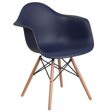 Click here for Flash Furniture Alonza Series Navy Plastic Chair W... prices