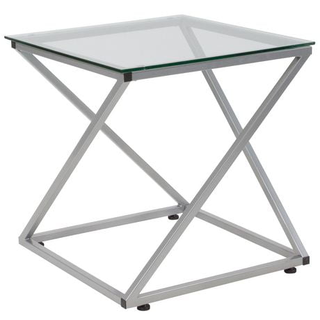 Click here for Flash Furniture Park Avenue Collection Glass End T... prices
