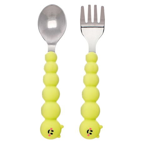 melii Caterpillar Spoon & Fork Set | Walmart Canada