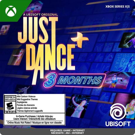 Just Dance Plus 3 Month Pass - Xbox Series X|S [Digital Code] | Walmart ...