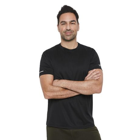 Click here for Athletic Works Mens Short Sleeve Basic Tee Black L prices