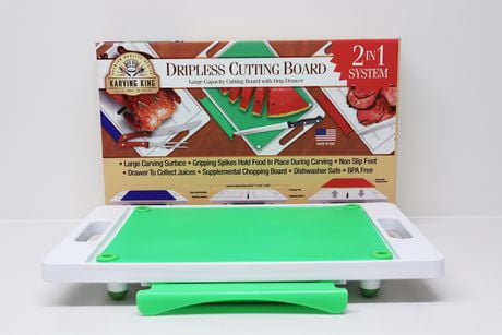 Karving King Dripless Cutting Board 2 in 1 System - Walmart.ca