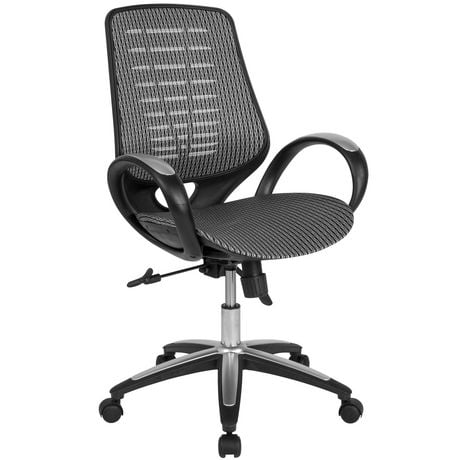 Click here for Flash Furniture Newton Mid-Back Ergonomic Office C... prices