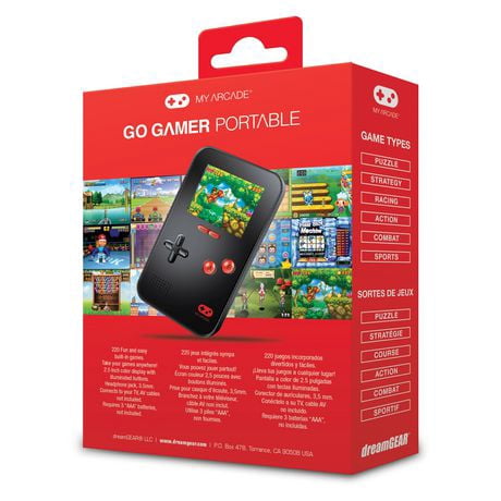 dreamGEAR My Arcade Go Gamer Portable Black Gaming System | Walmart Canada