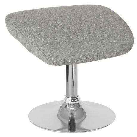 Click here for Flash Furniture Egg Series Light Gray Fabric Ottom... prices