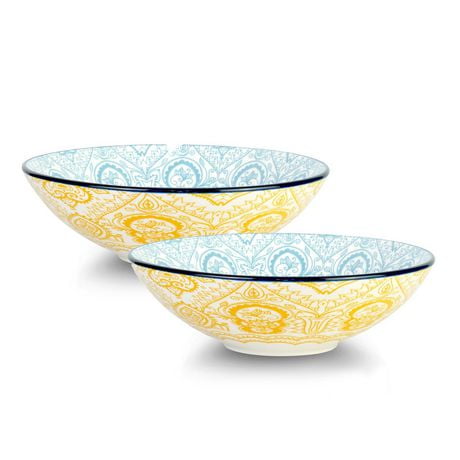 Click here for Brilliant Paisley Soleil Porcelain Pasta Salad Pok... prices