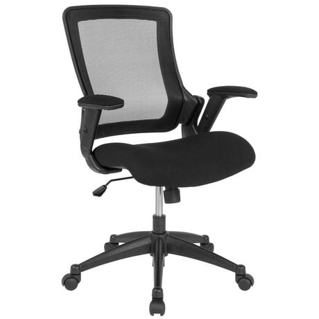 Click here for Flash Furniture Mid-Back Black Mesh Executive Swiv... prices