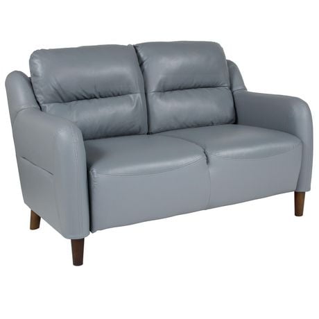 Click here for Flash Furniture Newton Hill Upholstered Bustle Bac... prices