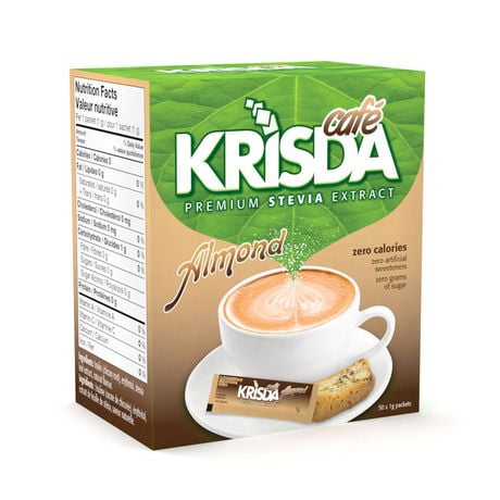 Krisda Café Almond - Premium Stevia Extract - 50g | Walmart Canada