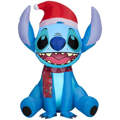 Airblown Stitch w/Snowflake Scarf MD Disney - Walmart.ca