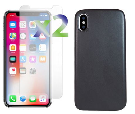 Click here for Exian Iphone X Screen Protectors X 2 And Tpu Case... prices