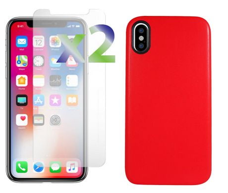 Click here for Exian Iphone X Screen Protectors X 2 And Tpu Case... prices